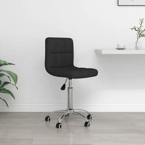 Otočná kancelářská židle černá textil 334319