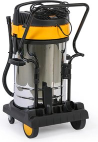 Průmyslový vysavač TOLSEN 79610, suché/mokré sání, 3000 W, 80 l