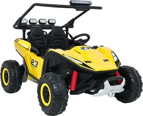 Elektrické autíčko Buggy TURBO 23 žluté