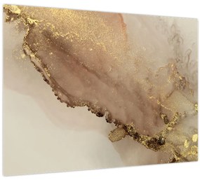 Obraz - Zlaté třpytky (70x50 cm)