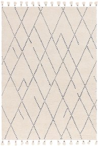Tribeca Design Kusový koberec Livan Cream Blue Linear Rozměry: 120x170 cm