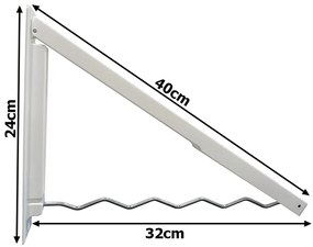 Verk Group Věšák na šaty na zeď (120) gab_a
