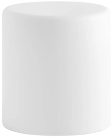 OnaDnes -20% Pedrali Bílý kulatý plastový taburet Wow 480 O 40 cm