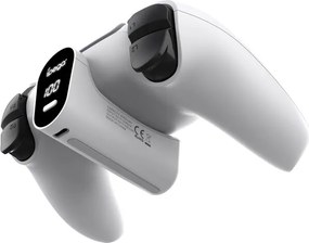 iPega P5042 Přenosná Dobíjecí Baterie pro PS5 Ovladač White Bílá