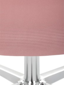 Ergonomická kancelářská židle EMILIE - růžová síťovina