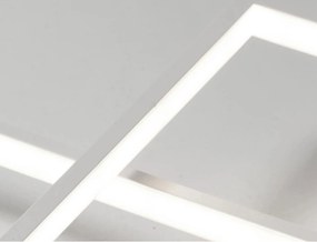 Toolight - LED stropní svítidlo + dálkové ovládání APP385-CP, chromová, OSW-07860
