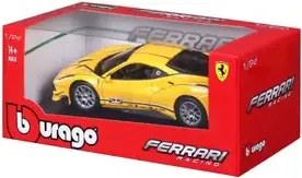 Bburago Ferrari Racing 488 Challenge Yelow / měřítko 1:24
