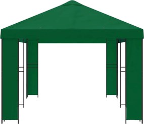 Zahradní altán 6 x 3 m Zelená Polyester a ocel 190 gsm 3376011