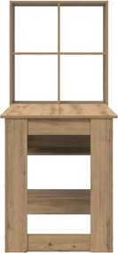 Stůl Artisanový dub Kompozitní dřevo 122 x 67 x 145 cm 3337264