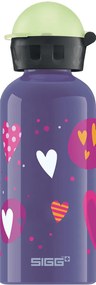 Sigg KBT dětská láhev 400 ml, glow heartballoons, 8505.60