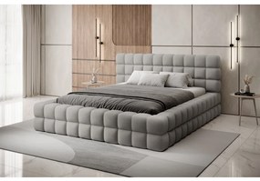 Eltap Čalouněná postel Dizzle Materiál a barva potahu: Amore 40 - modrá, Rozměry (cm): 140x200