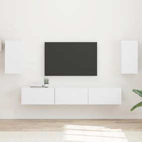 Sestava TV skříněk 5 ks Bílá Kompozitní dřevo 3409069