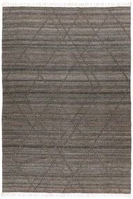 Obsession koberce Ručně tkaný kusový koberec My Dakar 365 anthracite – na ven i na doma - 80x150 cm
