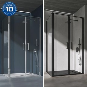 design sprchový kout RAVENA R66 - do tvaru L 90-140cm
