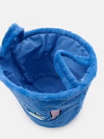 Sinsay - Plyšový úložný koš s úchyty Stitch - modrá