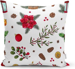 Povlak na polštář s vánočním motivem 43x43 cm Merry Christmas – Mila Home