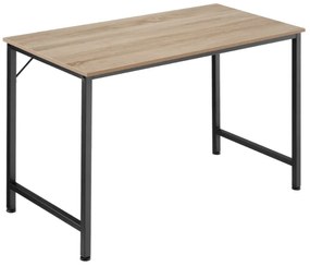 Tectake Psací stůl Jenkins Industrial světlé dřevo, dub Sonoma 120 cm