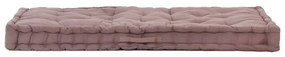 Poduška na nábytek z palet bavlna 120 x 80 x 10 cm taupe - Default Title
