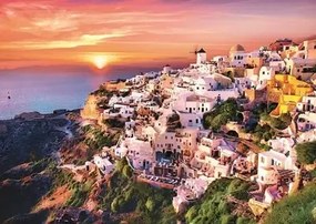 Trefl - Puzzle - Západ slunce nad Santorini, Řecko / 1000 dílků / 68.3