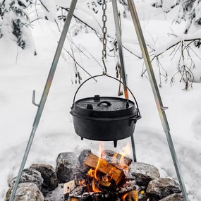 PETROMAX LITINOVÝ KOTLÍK S NOŽIČKAMI "DUTCH OVEN"