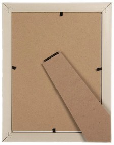 Šedomodrý dřevěný fotorámeček Cadier S – na fotografii o průměru 10x15 cm