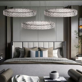 Toolight Toolight, LED stropní svítidlo 50cm, 36W, 4000K, MS005-CP, chromová, OSW-09615