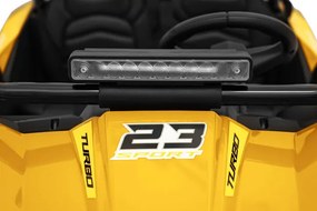 Elektrické autíčko Buggy TURBO 23 žluté