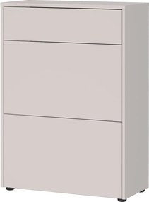 Krémová matná skříňka 70x99x34 cm Binetto – Germania