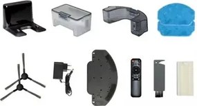 Salente R2 černá / Robotický vysavač /  WiFi / 2500 mAh / 65 dB / Hepa