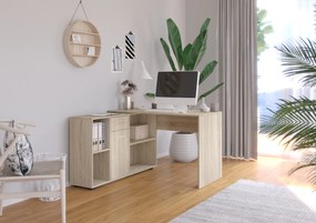 ADRK Furniture Rohový stůl ELISEO