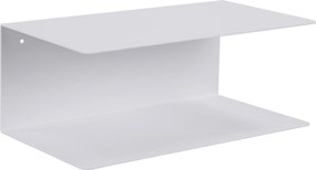 XXXLutz NOČNÍ STOLEK K POSTELI, bílá, 35/14/20 cm - 001749089202