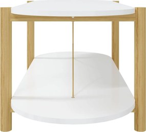 vidaXL Konferenční stolek 110 x 48 x 40 cm kompozitní dřevo [345687] Barva: Černá