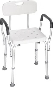sprchové křeslo, sedátko do sprchy s opěradlem – 402B