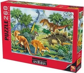 ANATOLIAN Puzzle Údolí dinosaurů / 260 dílků / od 8 let