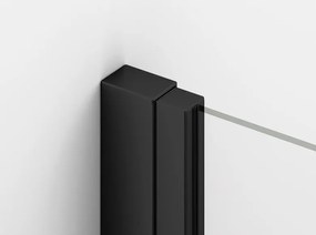 Sanswiss ANNEA AN13+ANT sprchový kout obdélníkový 90x80 cm Profil: Černá, Sklo: Hladké čiré, Rozměr: 90x80 cm