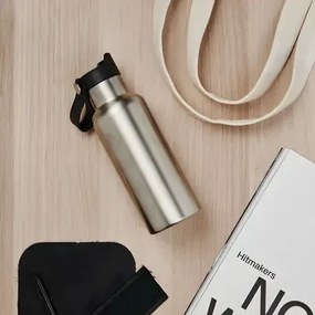 Vinga Balti stříbrná / Termoláhev / 500 ml / nerezová ocel / push víčk