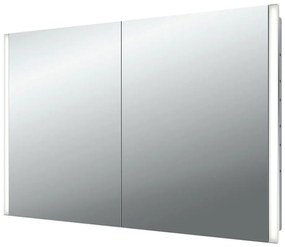 Emco Select - Vestavěná LED osvětlená zrcadlová skříňka 1000 mm s Bluetooth, zrcadlová 949705016