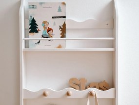 Wamm Cosy Room Dětský Montessori regál na knihy a hračky Zvolte barvu: Růžová