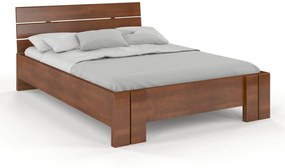 Buková postel s úložným prostorem - Arhus   , Buk přírodní, 180x200 cm