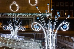 Easy Fix LED hadice venkovní, 1 m, ledově bílá, 30 diod, IP44, metráž