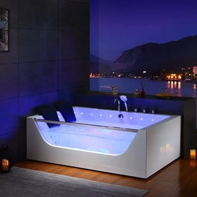 Terra Hydromasážní vířivá vana NIKE 937 180x120 s ohřevem vody