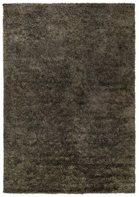 Koberec Long Pile Viscose: Tmavě šedá 170x240 cm