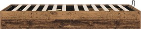 Ottoman postel Staré dřevo 203 x 90 x 25 cm Dřevěný materiál 3409259