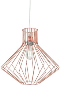 Závěsné svítidlo Ideal Lux Ampolla-4 SP1 rame 167503 měděné 39,5cm