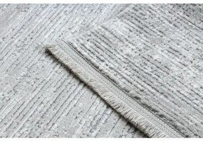 Moderní koberec TULS strukturální, střapce 51248 šedá velikost 160x220 cm | krásné koberce cz