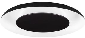 LED stmívatelné černo-bílé designové stropní svítidlo Epos 2