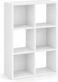 Regál Sinde 2x3, bílá