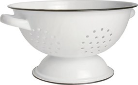 Provensálský Smaltovaný Cedník Colander White Ib Laursen