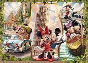 Ravensburger Disney: Prázdniny Mickeyho a Minnie / 1000 dílků / od 14