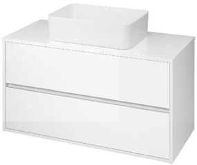 Cersanit Crea - Umyvadlová skříňka, 53x100x45 cm, 2 zásuvky, bílá S924-006